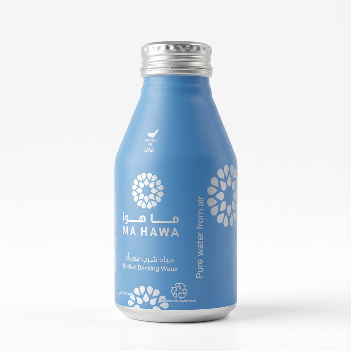 Ma Hawa Still Water 330ML Aluminium Bottles - 24 Bottles/Pack